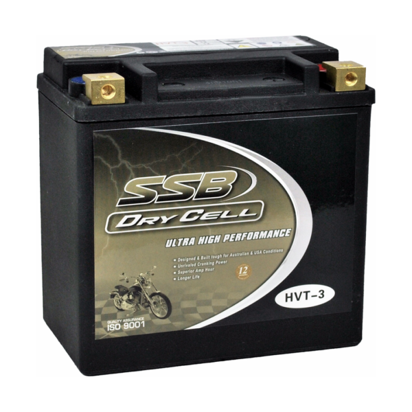 HVT-3 SSB DryCell HVT Motorcycle Battery – Suncoast Batteries