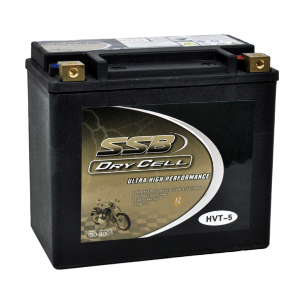 HVT-5 SSB DryCell Motorcycle Battery – Suncoast Batteries