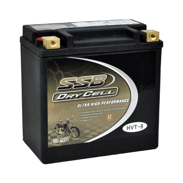 HVT-8 SSB DryCell HVT Motorcycle Battery Free Delivery Australia Wide ...