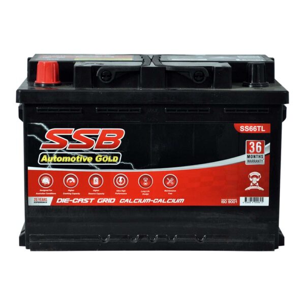 SS66TL SSB Gold MF Car Battery (N70TZL/NS70TL) Batteries Sunshine Coast ...