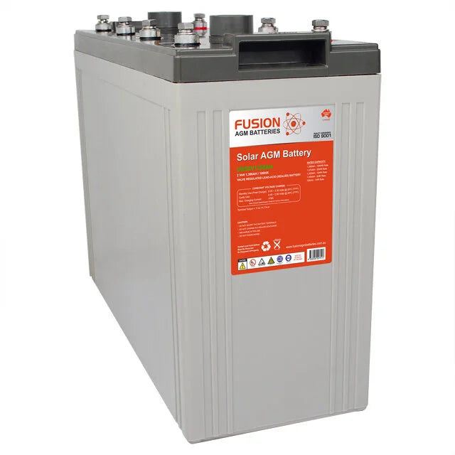 CBS2V1350AH Fusion Solar AGM 2V Solar Battery - Solar Batteries ...